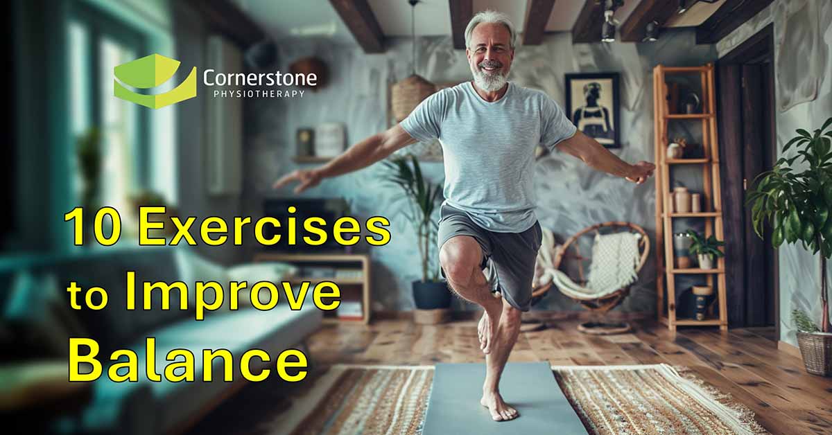 10 Exercises to Improve your Balance | Cornerstone Dizziness Clinic